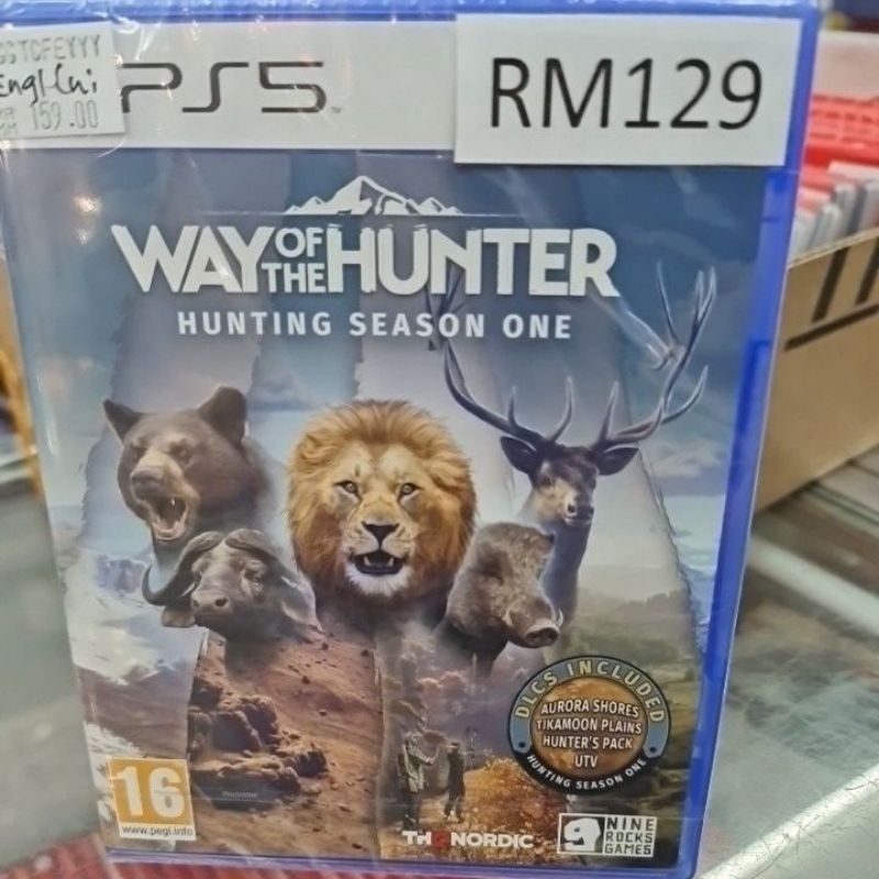 ps5 way of the hunter hunting season one English Chinese r2 new and sealed rm129 same as in the ...