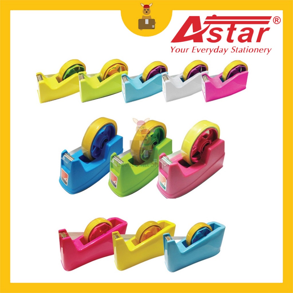 ASTAR Fancy Colorful Tape Dispenser Heavy Duty (TD187 / TD188 / TD189 ...