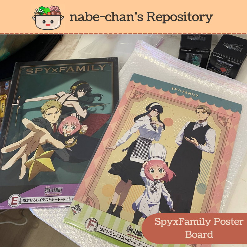 Original Ichiban Kuji Poster Cardboard - SpyxFamily | Shopee Malaysia