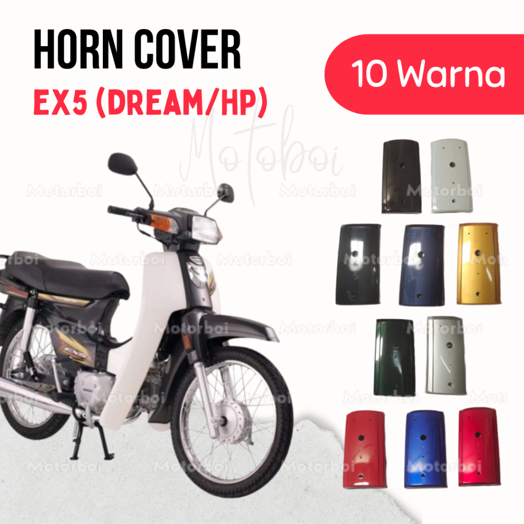 HONDA EX5 Horn Cover Depan Caver EX5 Dream High Power HP Horn Kaver ...