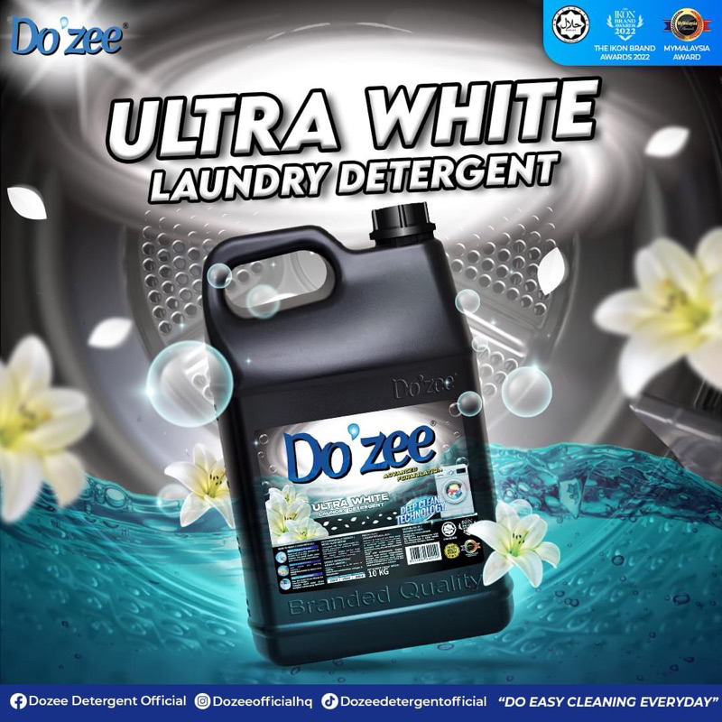 Sabun pencuci pakaian Do'zee 10kg | Shopee Malaysia