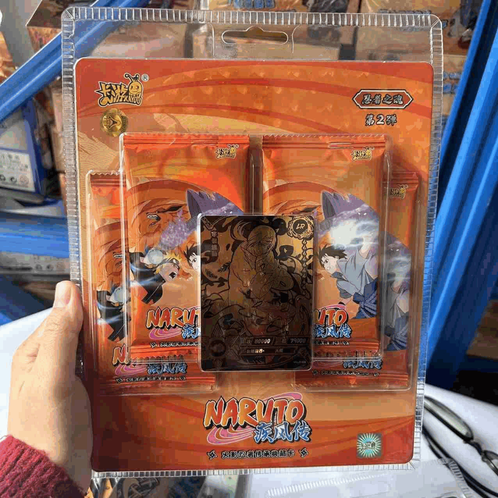 ⭐100%ORI⭐Murah Naruto Kayou Tier Wave Box Anime Collection Cards Set ...