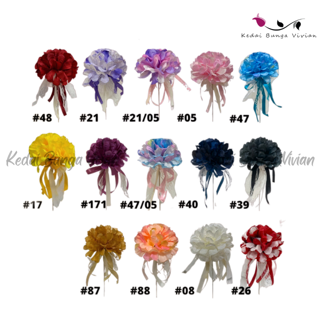 50pcs/ktk Bunga Telur Mum Besar| Bunga Pahar| Egg flower Mum| Doorgift ...