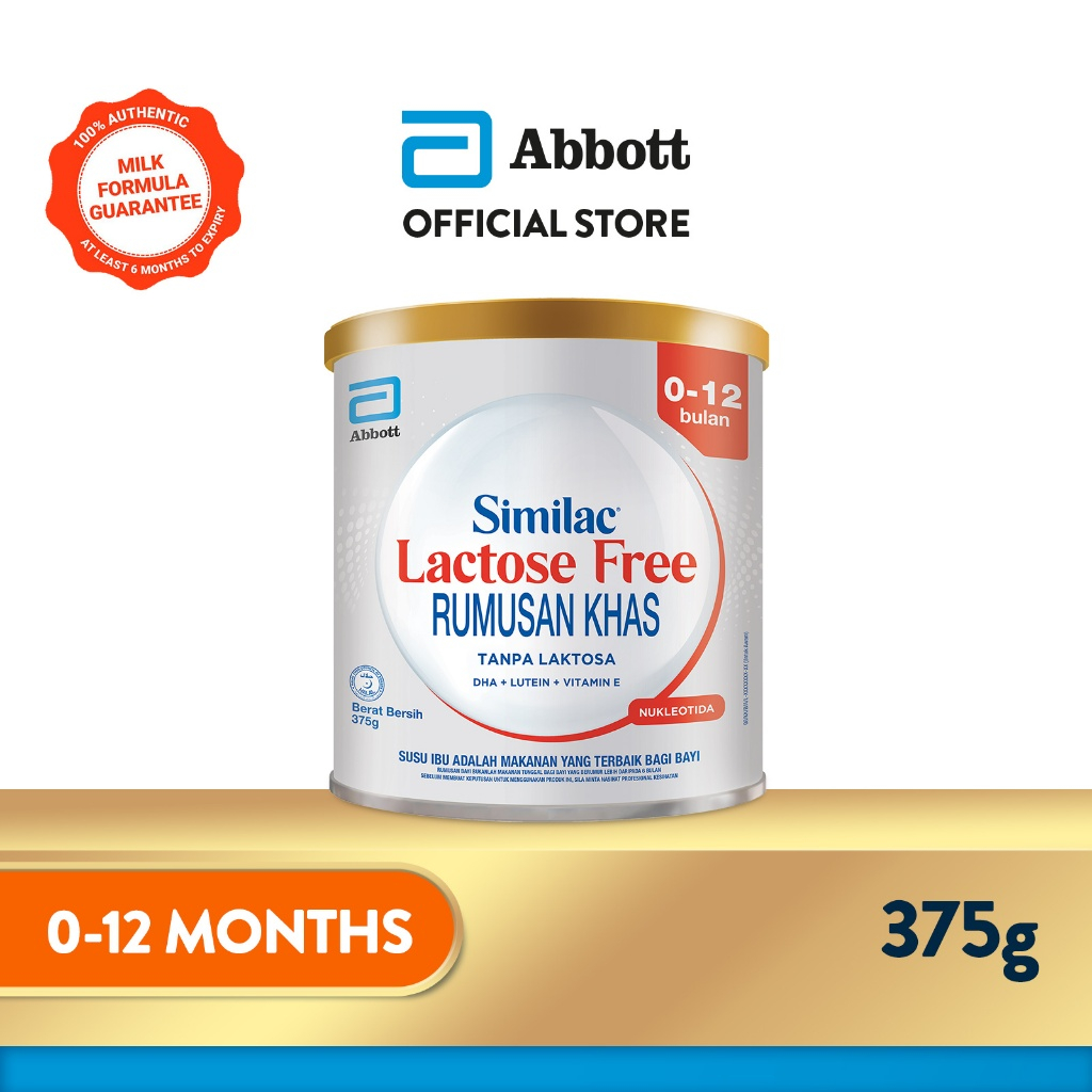 SIMILAC Lactose Free (375g) | Shopee Malaysia