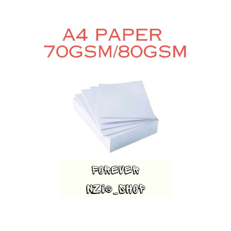 multifunction paper/ white paper/ A4 Paper 80gsm white 20 sheets/ 50 ...