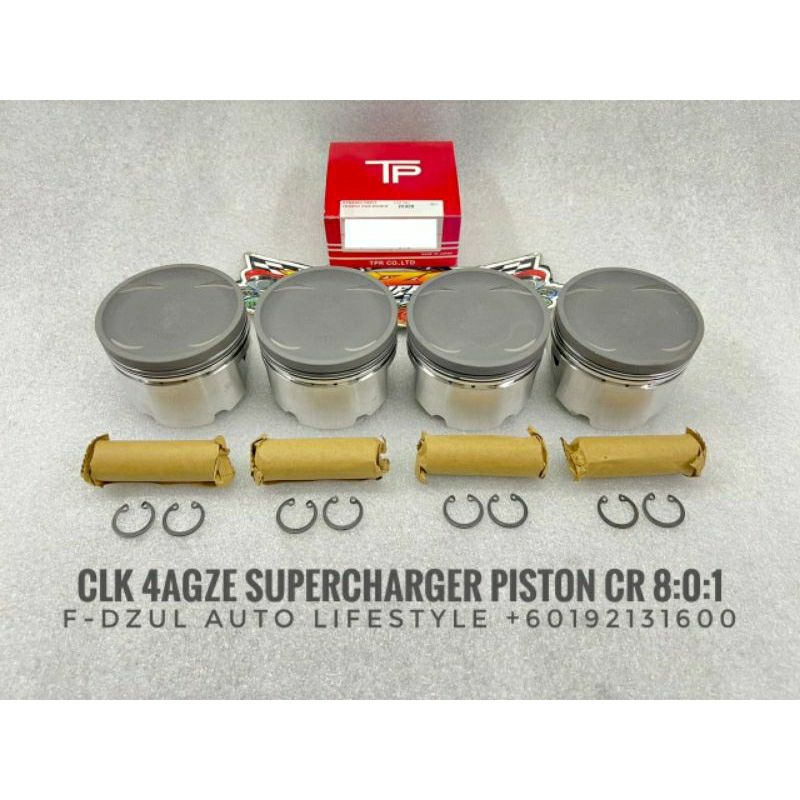 CLK Piston Toyota 4AGZE Supercharger Mod 4G93T GSR | Shopee Malaysia