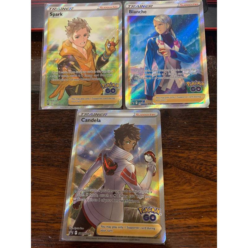 Pokemon Tcg - Spark Blanche Candela Full art trainer | Shopee Malaysia