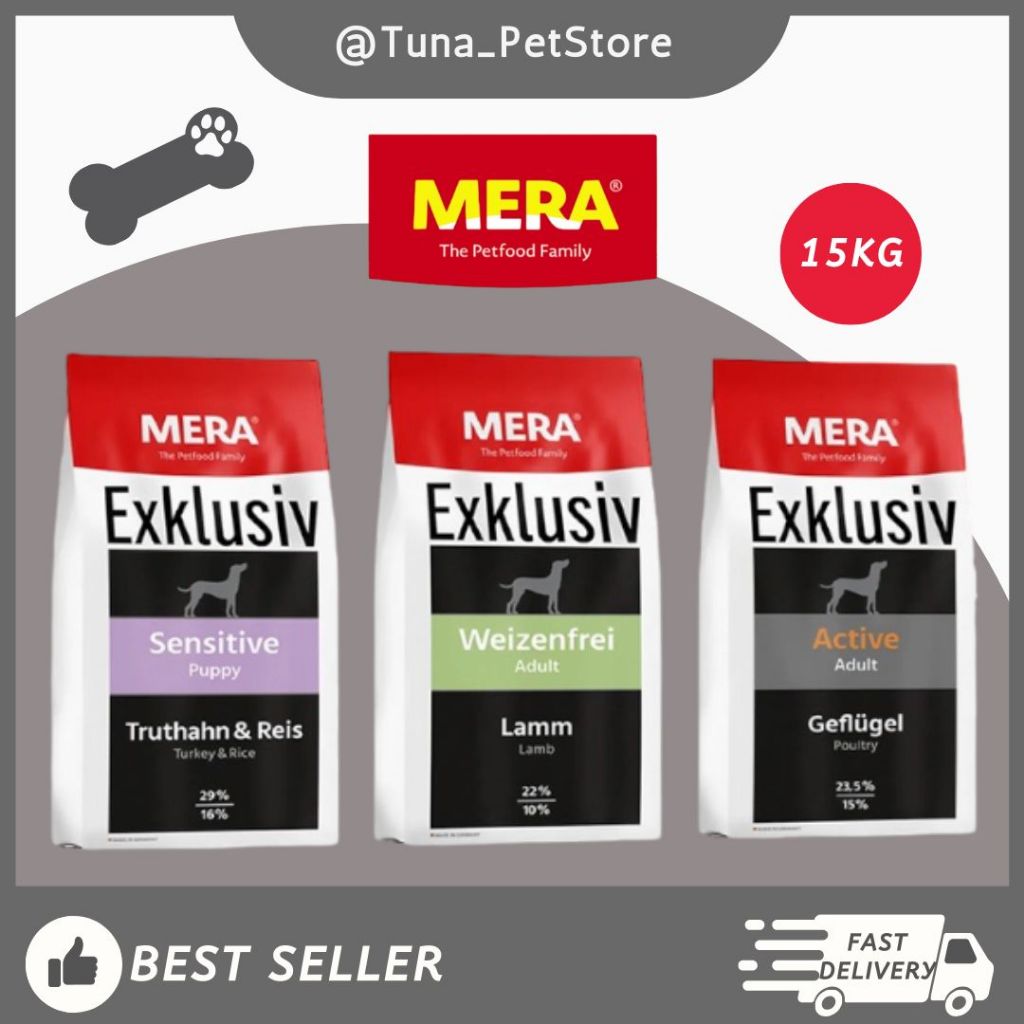 MERA Exklusiv 15 KG Dog Dry Food (PACKING WITH BOX) | Shopee Malaysia