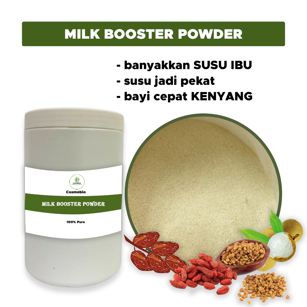 [250G] MILK BOO.STER POWDER BANYAK SUSU IBU HALBA GOJI BERRY KURMA ...