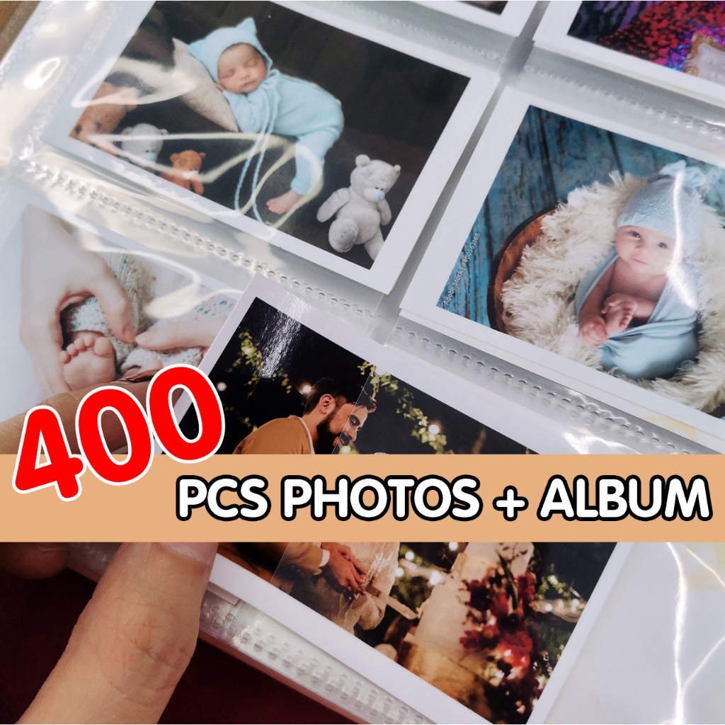 400pcs Photos with Album | Album Package | Cuci Gambar Murah | Shopee ...