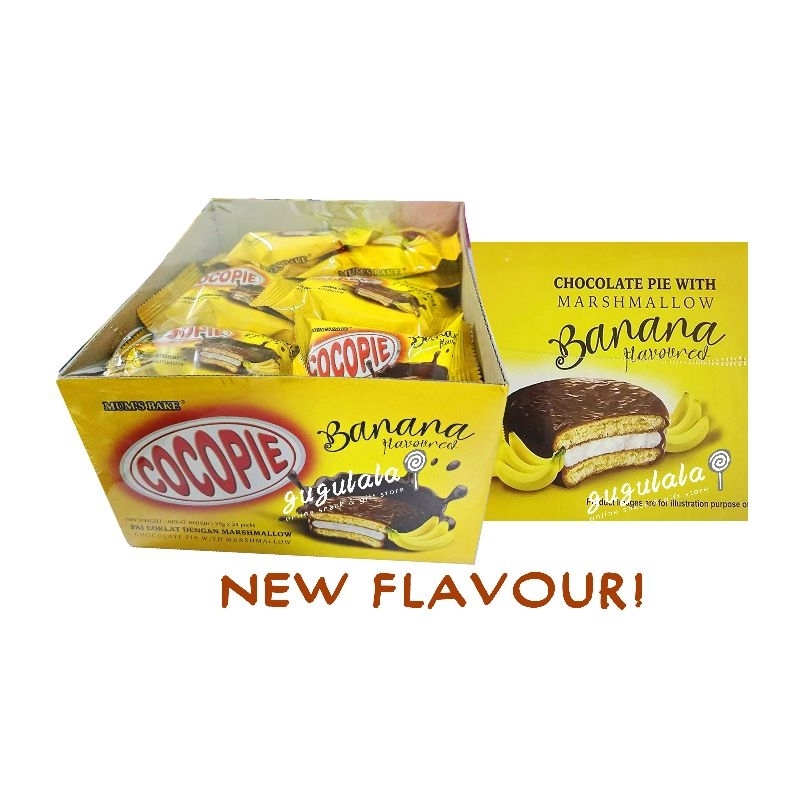Mum's Bake Cocopie Chocolate Pie with Marshmallow Banana Flavoured New ...
