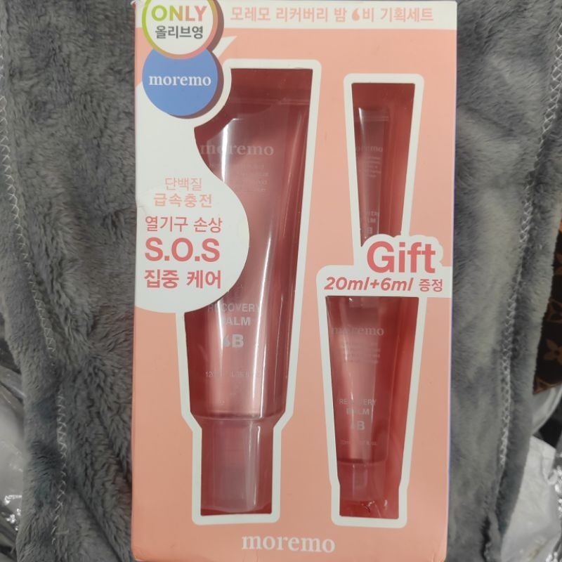 Moremo Recovery Balm B 120ml+20ml+6ml (box dented) | Shopee Malaysia