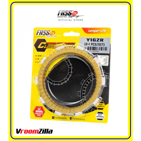 Fasstek Racing Y16ZR Clucth Plate Racing Endurance ( 3pcs ) 100% ...