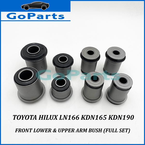(8pc) Front Lower & Upper Arm Bush (Full Set) Toyota Hilux Ln166 Kdn190 ...