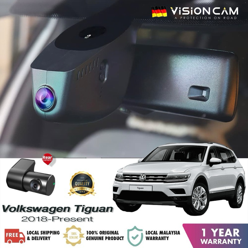 🔥4K UHD Premium Dash Cam🔥Volkswagen Series Tiguan R-Line ( 2017-2023 ...