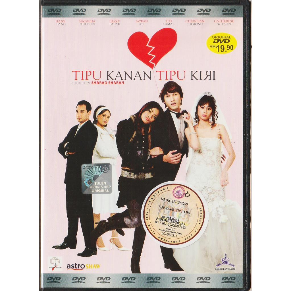 DVD TIPU KANAN TIPU KIRI ( ORIGINAL DVD FILEM ) | Shopee Malaysia