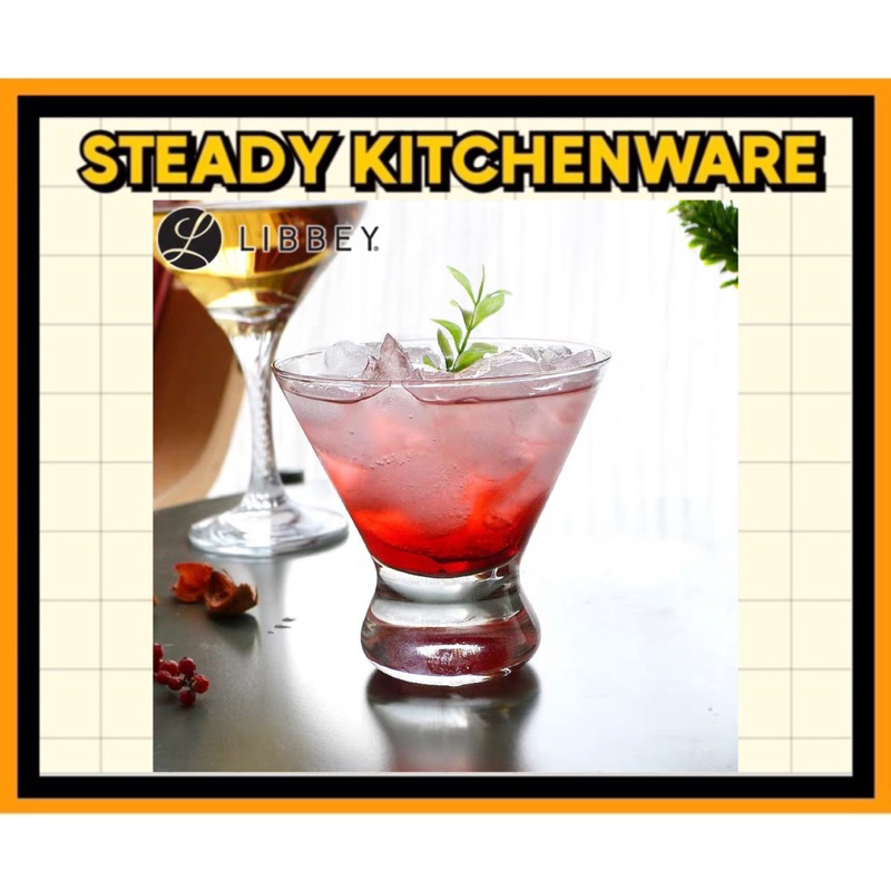 244ML/L400 Libbey Cosmopolitan Martini Glass Cocktail Glass Ice Cream ...