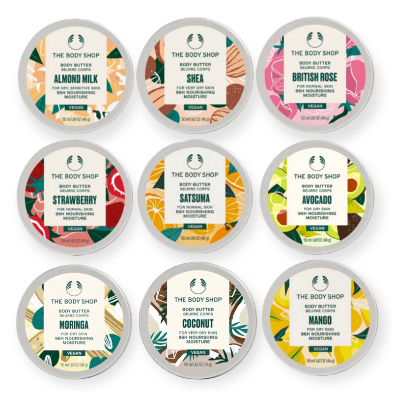 The Body Shop Body Butter 50ml | Shopee Malaysia