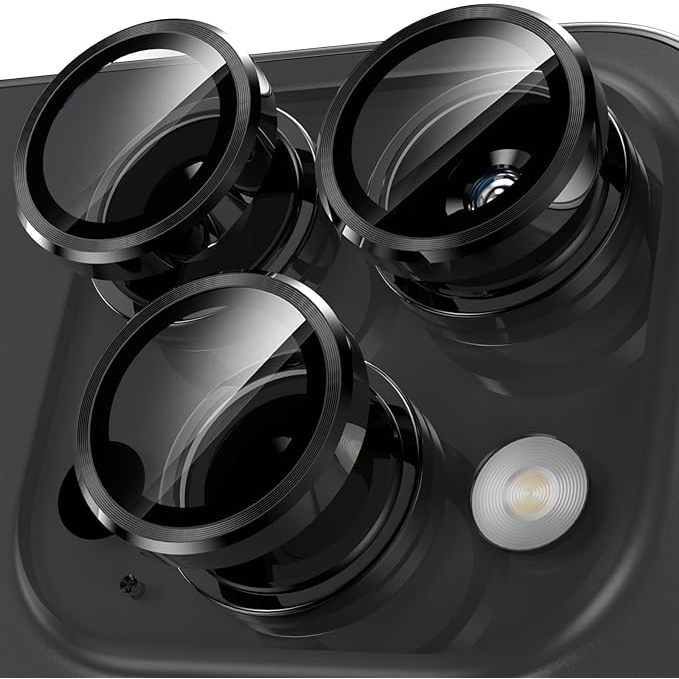 HALOSURE Geordi Guard 3-Units Camera Lens Ring Protector Ring With ...