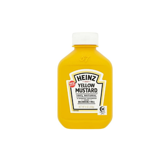 HEINZ Yellow Mustard / Sos Mustard (Squeezer) 255gm - 9oz | Shopee Malaysia