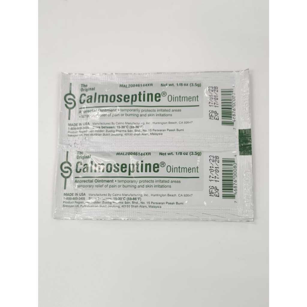 Calmoseptine Ointment 2x3.5g (EXP:01/2028) | Shopee Malaysia