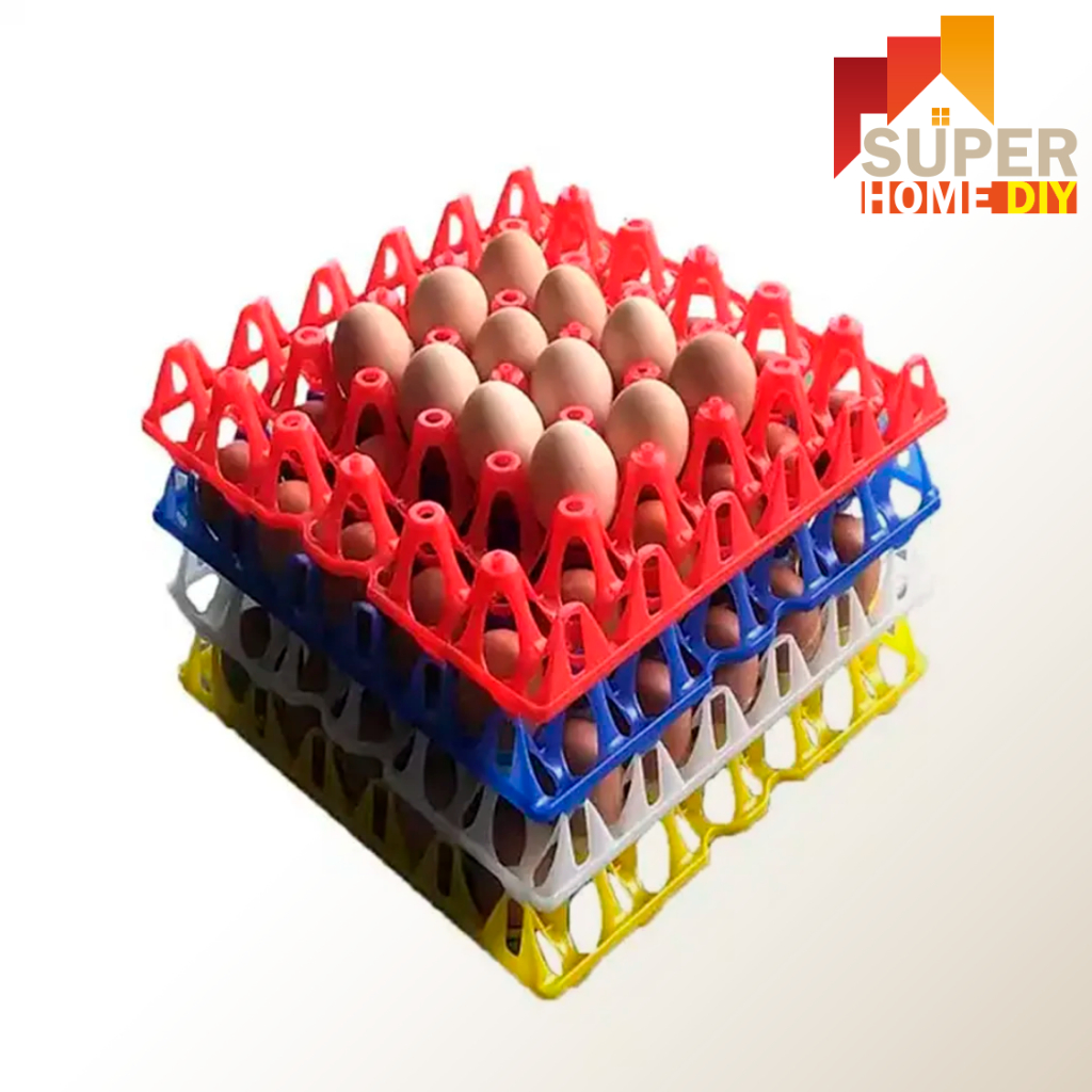 30pcs Plastic Egg Tray Dulang Telur Kotok Telur Bekas Telur Plastik ...