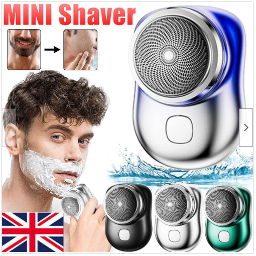 🌹READY STOCK🌹 Mini Shaver Portable Electric USB Fast Rechargeable Wet ...