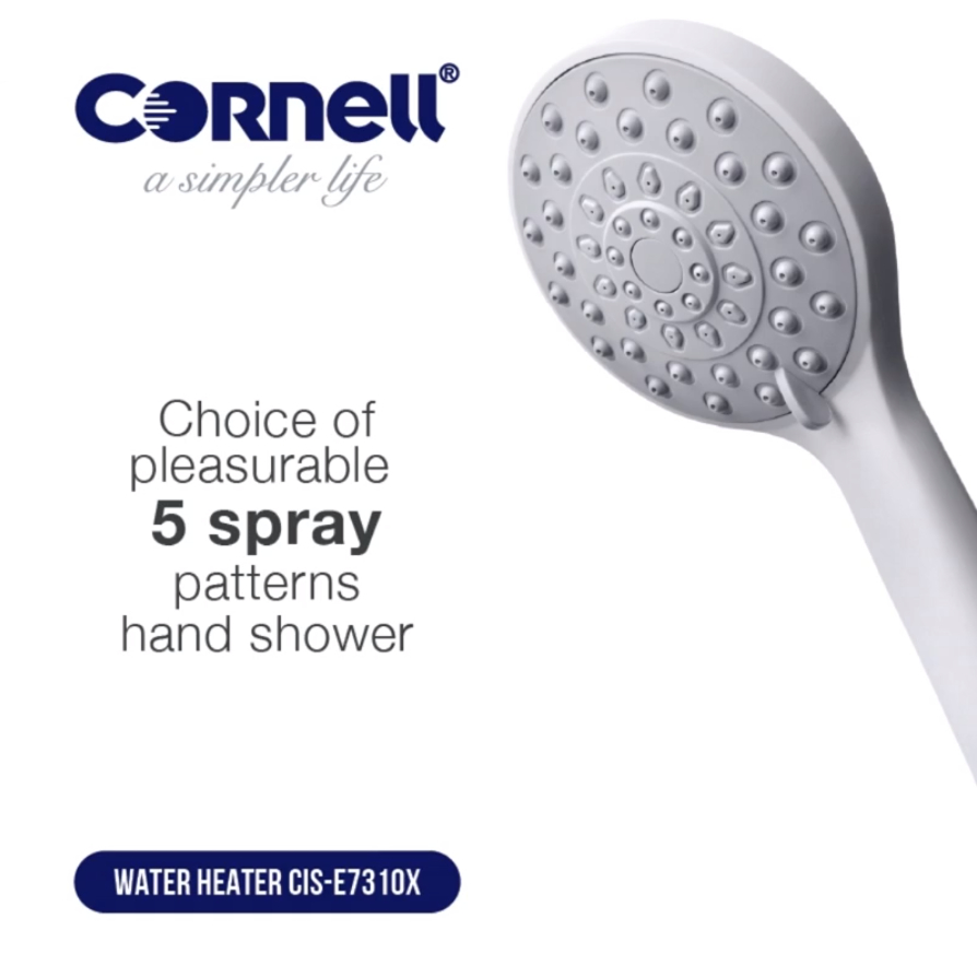 Cornell Instant Shower Heater (NO PUMP) | CIS-E7310X (Water Heater Home Shower Air Panas Mandi ...