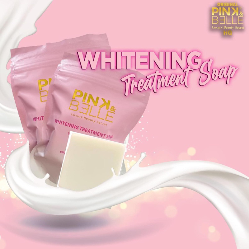 PINKANDBELLE WHITENING LOTION/WHITENING SOAP/EDISI RAYA PINK AND BELLE ...
