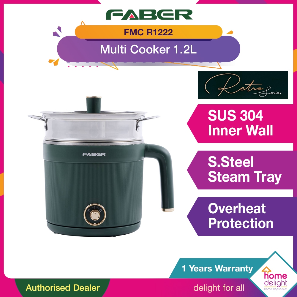 Faber Multi Cooker 1.2L [ FMC R1222 ] | Shopee Malaysia