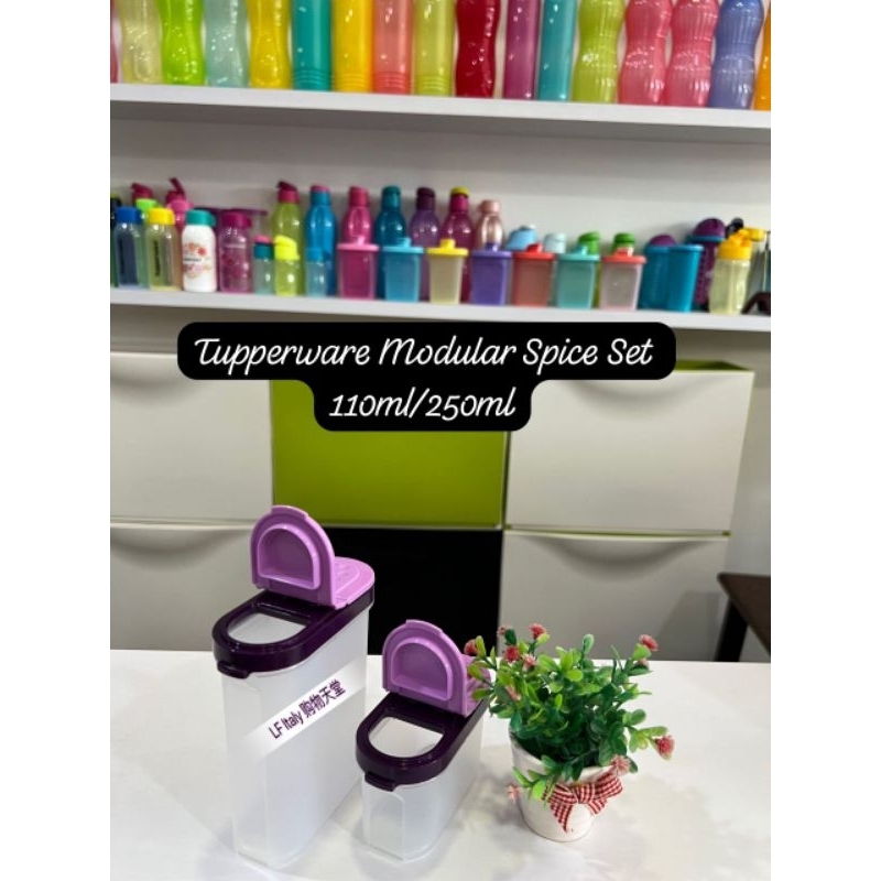 Tupperware Modular Spice Set (110mL & 250mL) | Shopee Malaysia