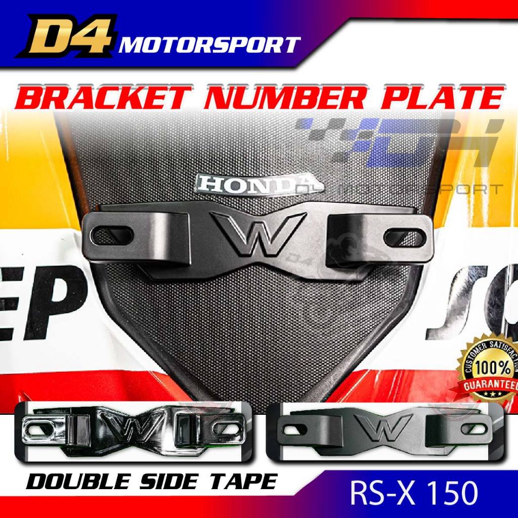 Honda RSX RSX150 | Ready Stock | Bracket number plate / Number plate Holder / Bracket Plat ...