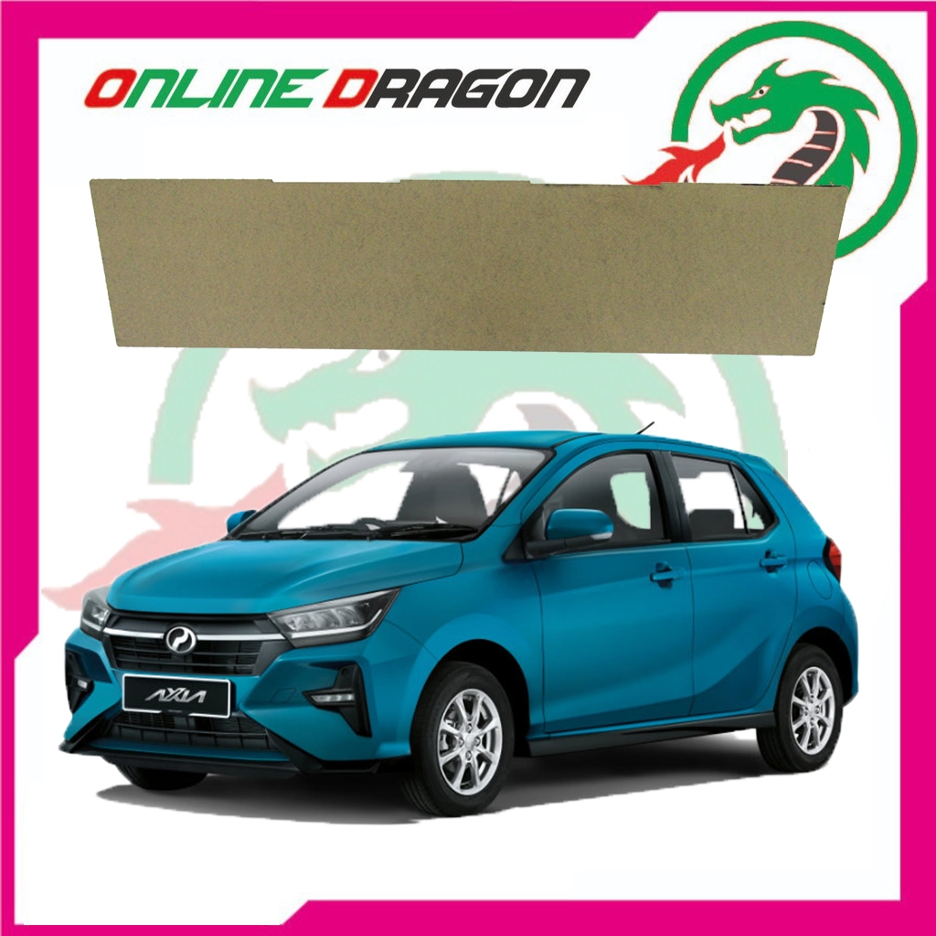 PERODUA AXIA 2023 REAR FULL CAR NUMBER PLATE IN PLATE LICENSE PLATE ...