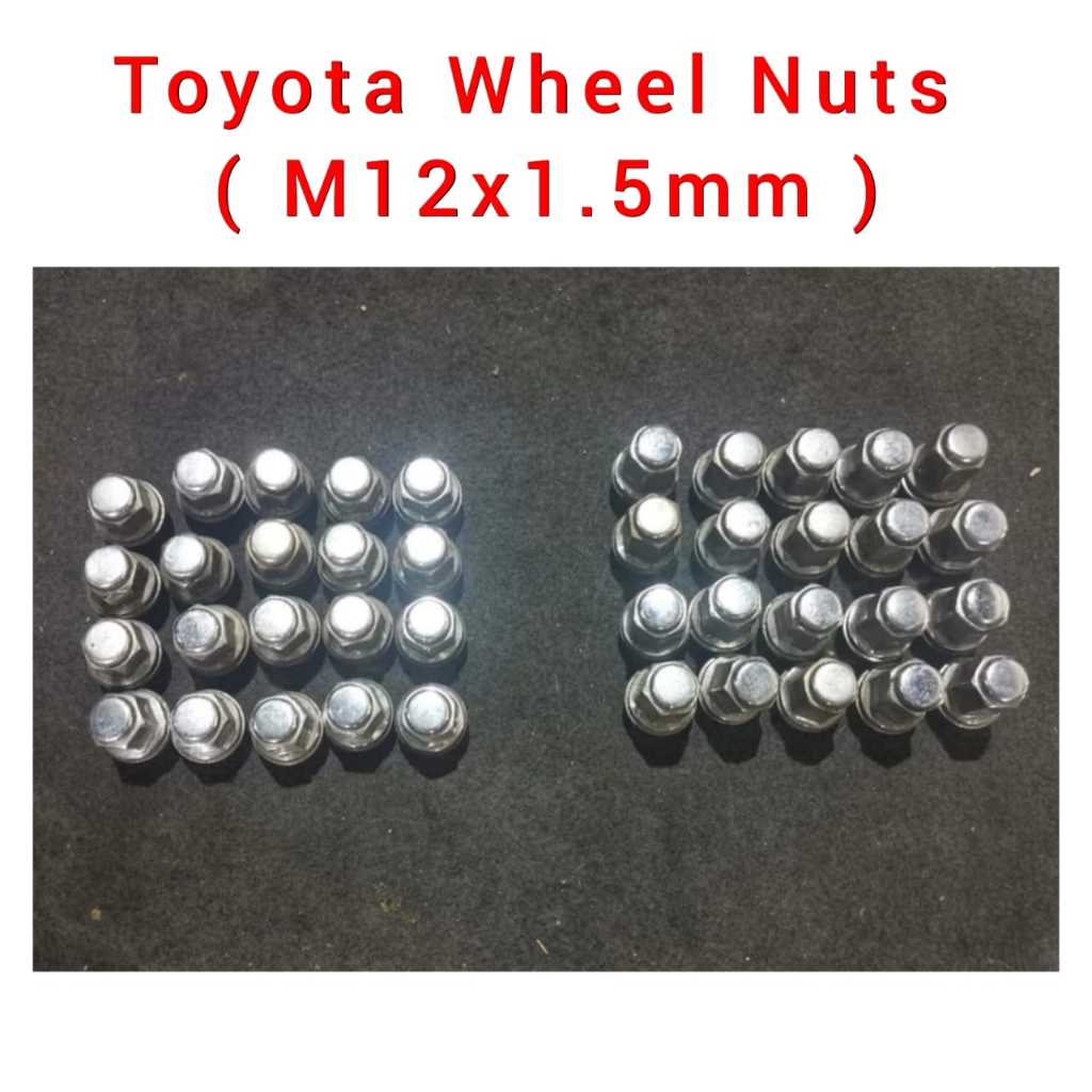 🇯🇵🇯🇵 Wheel Nut Toyota Estima Alphard Vellfire Vios Wish Altis Camry ...