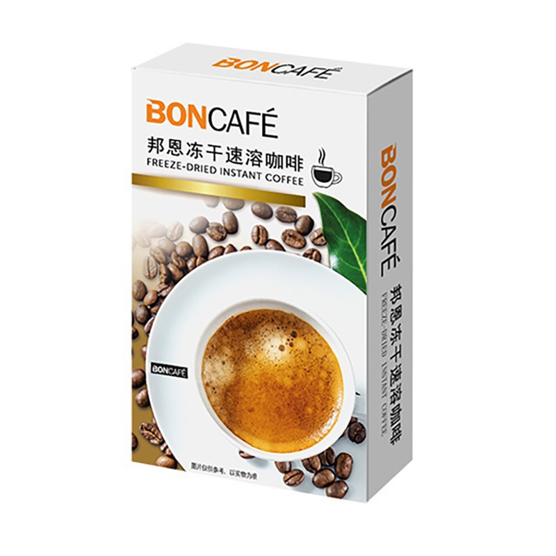 BONCAFE Espresso instant Coffee Powder Freeze-Dried Imported From Vietnam 2g*7 packs/box ...