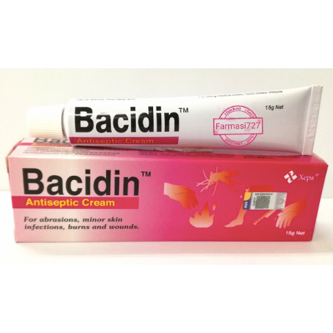 Antiseptic Cream Bacidin 15g | Shopee Malaysia