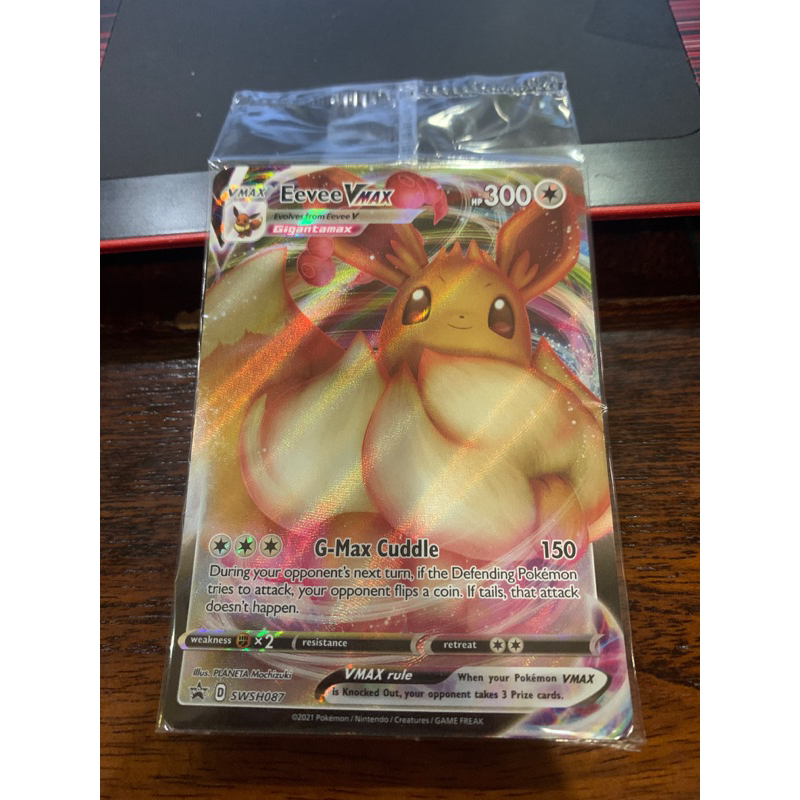 Pokemon Tcg - Sealed Eevee vmax promo | Shopee Malaysia