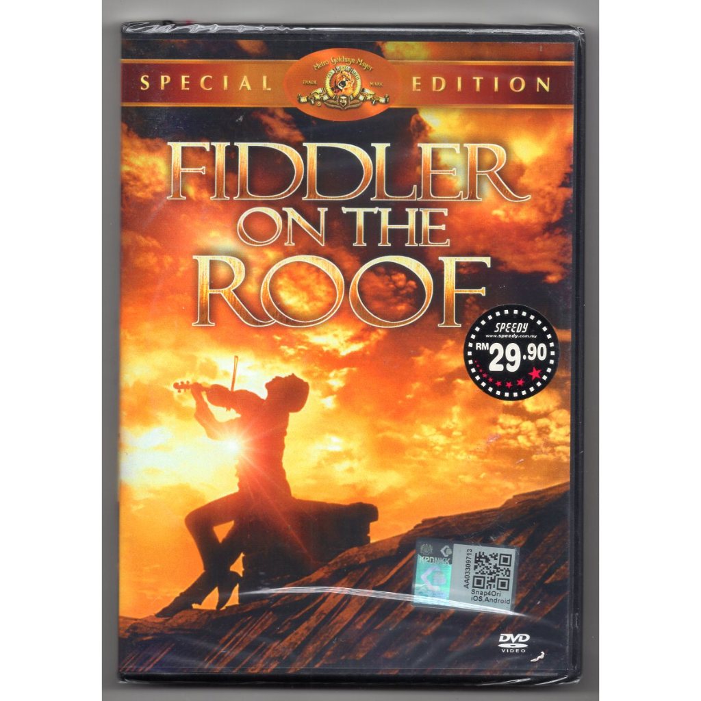 FIDDLER ON THE ROOF (DVD MOVIE ORIGINAL) | Shopee Malaysia