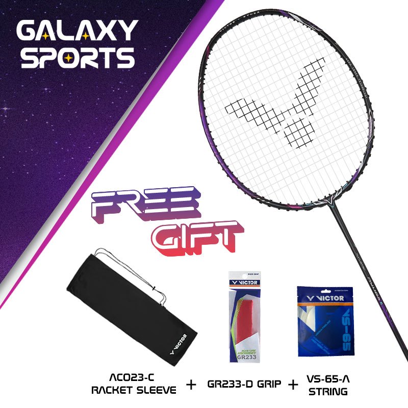 VICTOR Thruster Ryuga II Badminton Racket TK-RYUGA-II | Shopee Malaysia