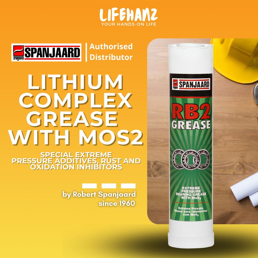 Spanjaard Lithium Complex Grease With MoS2 - 400g | Shopee Malaysia