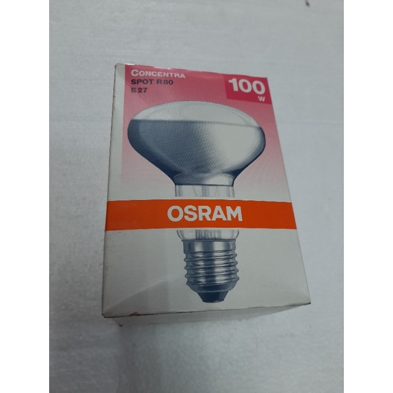 OSRAM bulb concentra spot R80 E27 100w warm | Shopee Malaysia