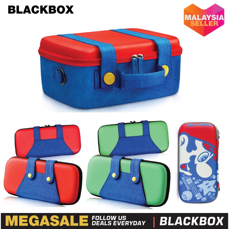 Mario Portable Case Nintendo Switch OLED V2 Console Storage Bag Hard ...