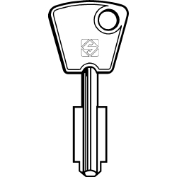 Silca Italy ACH Bit Key Blank For CHUBB | Shopee Malaysia