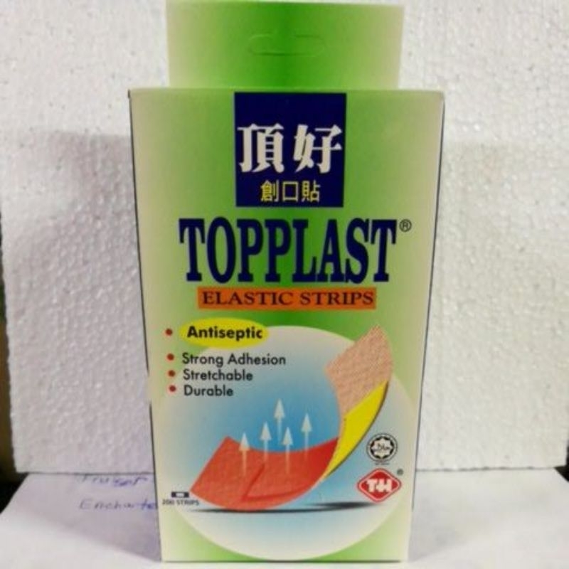 Topplast Elastic Strips Flexible Fabric Plaster 200s | Shopee Malaysia