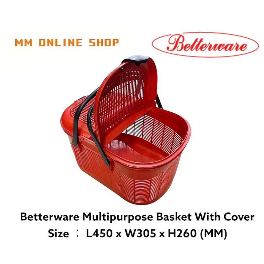 BETTERWARE 1326 Picnic Basket With Cover | Shopee Malaysia