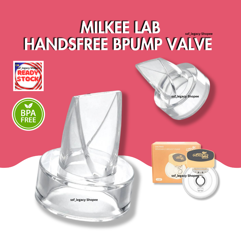 READY STOCK MALAYSIA MILKEE LAB HANDSFREE VALVE / SPAREPART FOR MILKEE ...