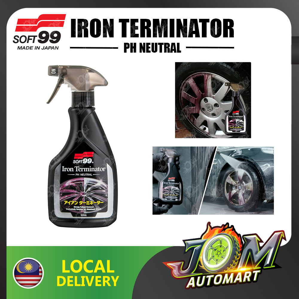 ( Free Gift ) Soft 99 | Soft99 - Iron Terminator 500ML ( sport rim ...