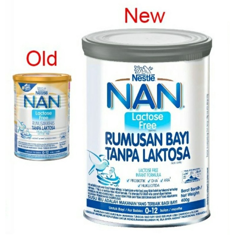 Nestle NAN Lactose Free (0-12 months) 400g | Shopee Malaysia