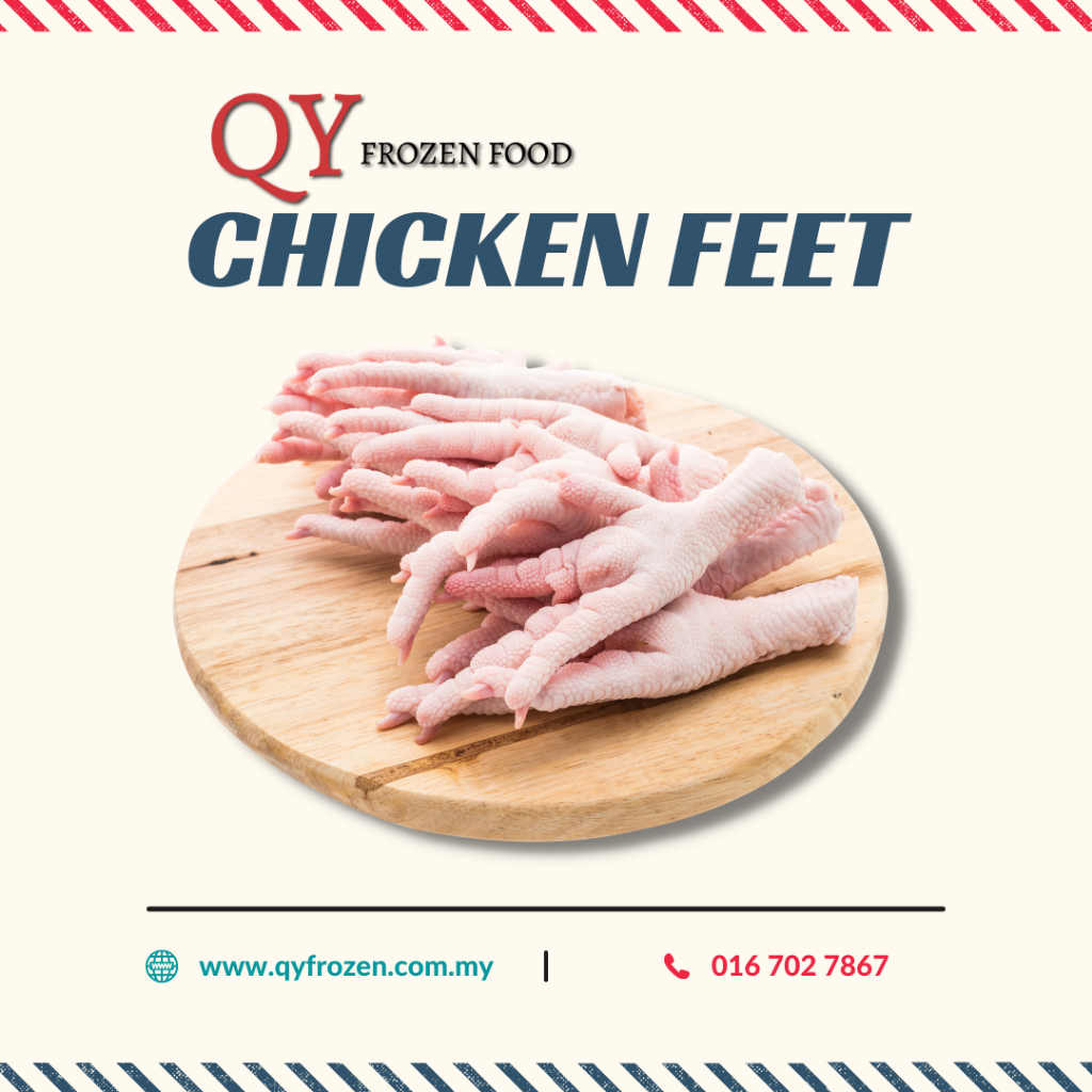 QY Frozen Chicken Feet/Kaki/鸡脚【10kg±/pkt】 | Shopee Malaysia