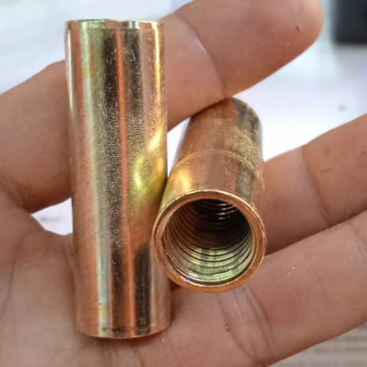 Copper Earth Rod Socket / Joint / Coupling - Copper Rod [Penyambung ...